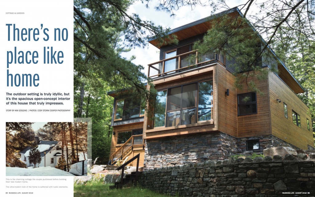 FEATURED IN MUSKOKA LIFE - Trevor McIvor Architect Inc.